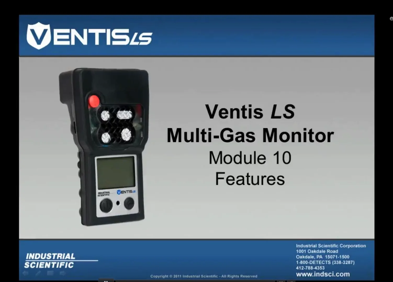Ventis MX4 Multi-Gas Monitor Training Videos - Module 10 on Vimeo
