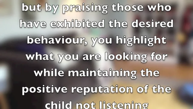 Proximal Praise and Ignoring Unwanted behaviour on Vimeo