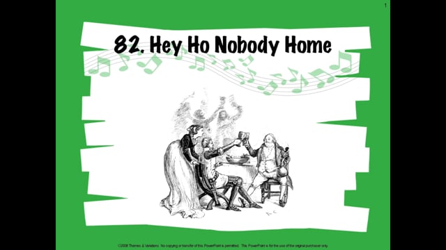 Hey Ho Nobody Home | MusicplayOnline