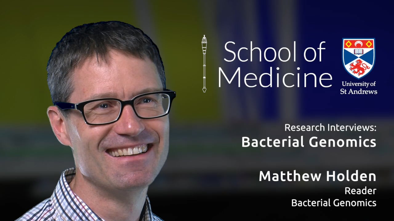 Research Interviews: Dr Matthew Holden - Bacterial Genomics on Vimeo