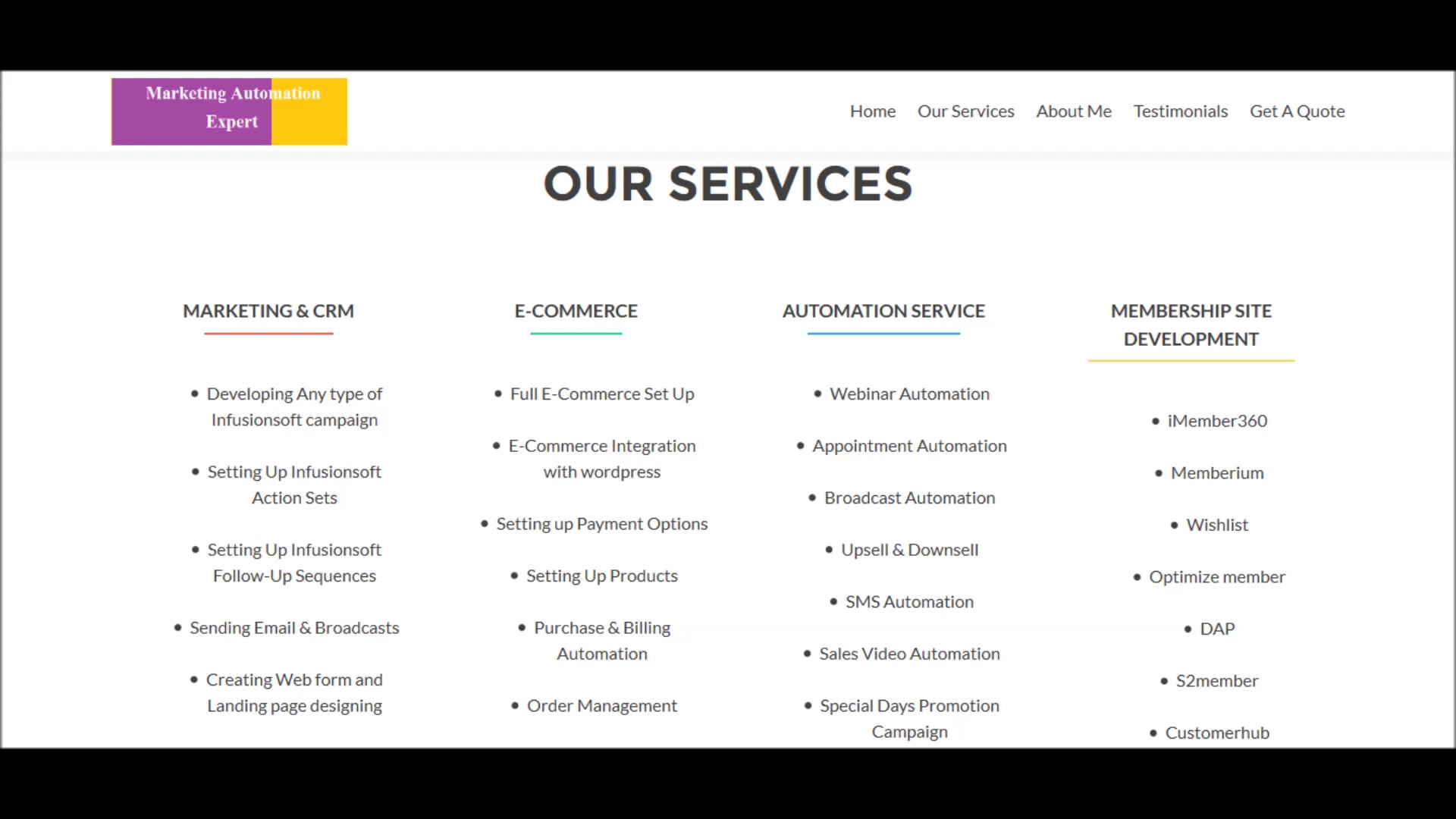 Infusionsoft consultant on Vimeo