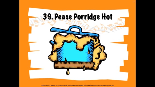 Pease Porridge Hot | MusicplayOnline