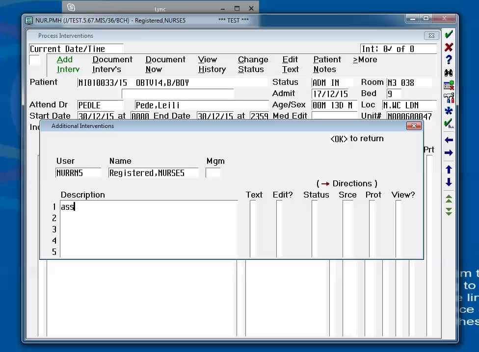 Meditech admission assessment on Vimeo