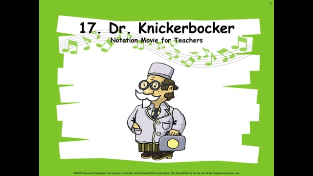 Dr. Knickerbocker | MusicplayOnline