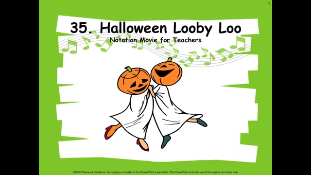 Halloween Looby Loo | MusicplayOnline