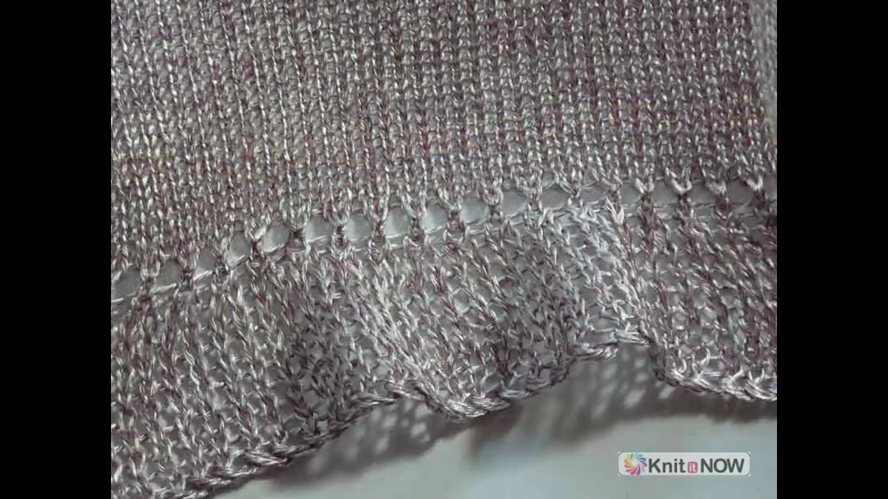 Simple Ruffle with Tensions | Machine Knitting Tutorial