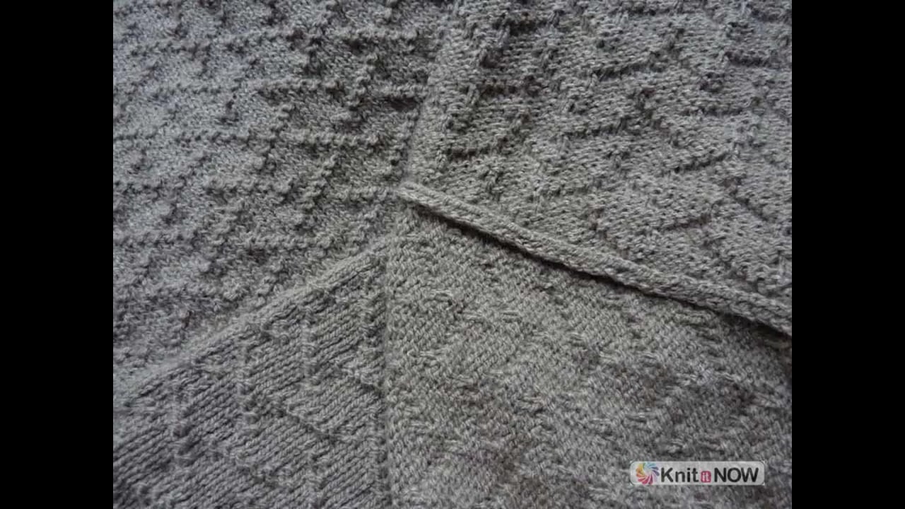 Streamlined Sleeve Seam | Machine Knitting Tutorial