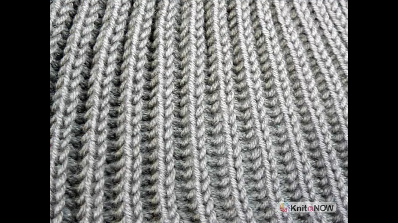 Fisherman Rib | Machine Knitting Tutorial