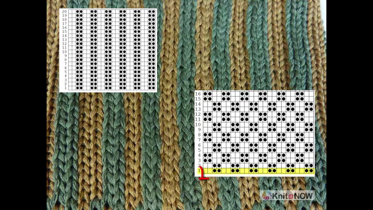 Mock Corrugated Ribbing | Machine Knitting Tutorial