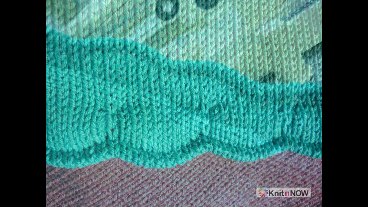 Scalloped Edge | Machine Knitting Tutorial