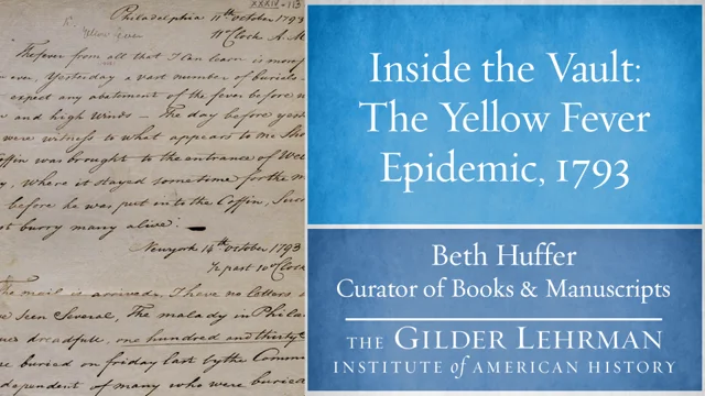 Grafico Della Febbre Gialla 1793