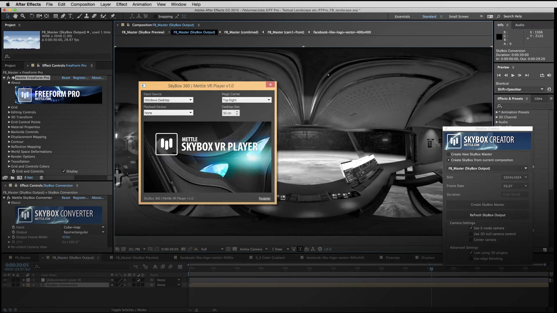 Oculus Rift to Adobe | SkyBox VR Player on Vimeo