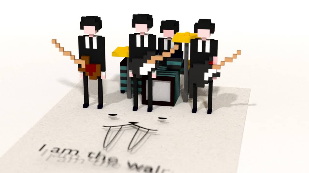voxel rock bands (motion design) on Vimeo