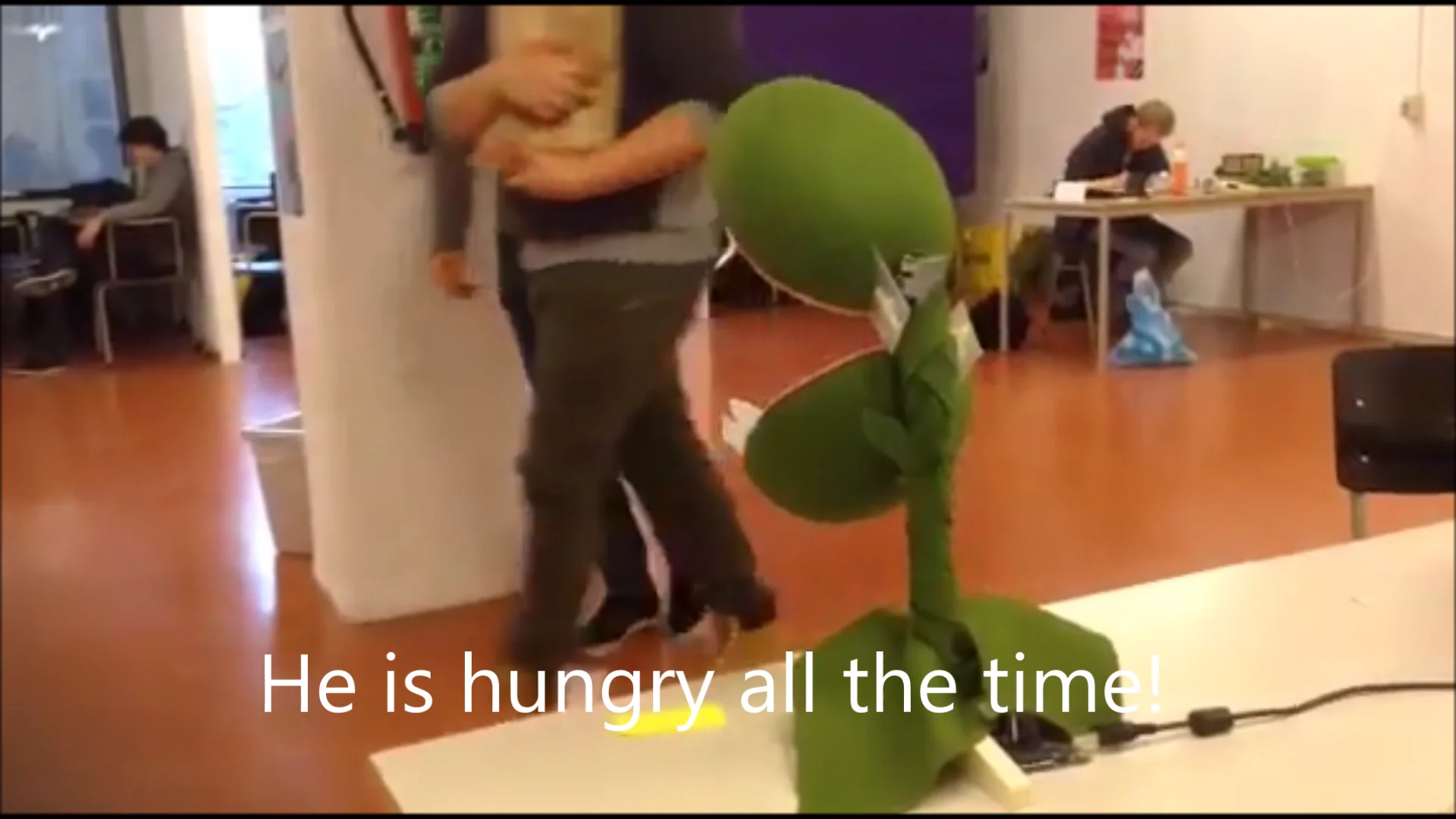 Venus flytrap arduino on Vimeo