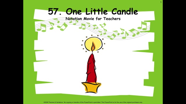 One Little Candle | MusicplayOnline