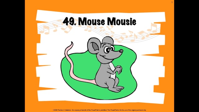 Mouse, Mousie | MusicplayOnline