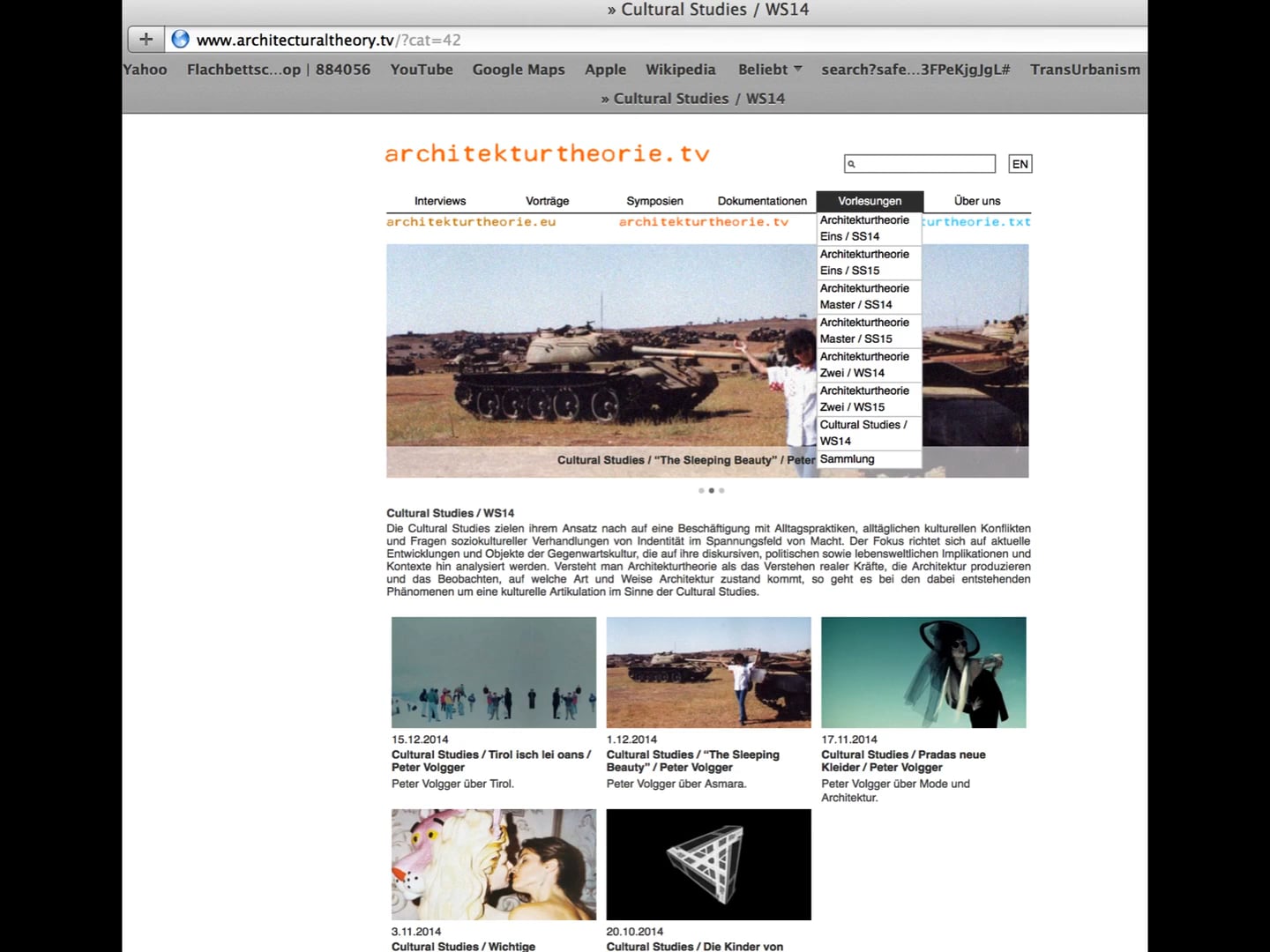 Cultural Studies / Die Kinder von Marx und Coca Cola / Peter Volgger on ...