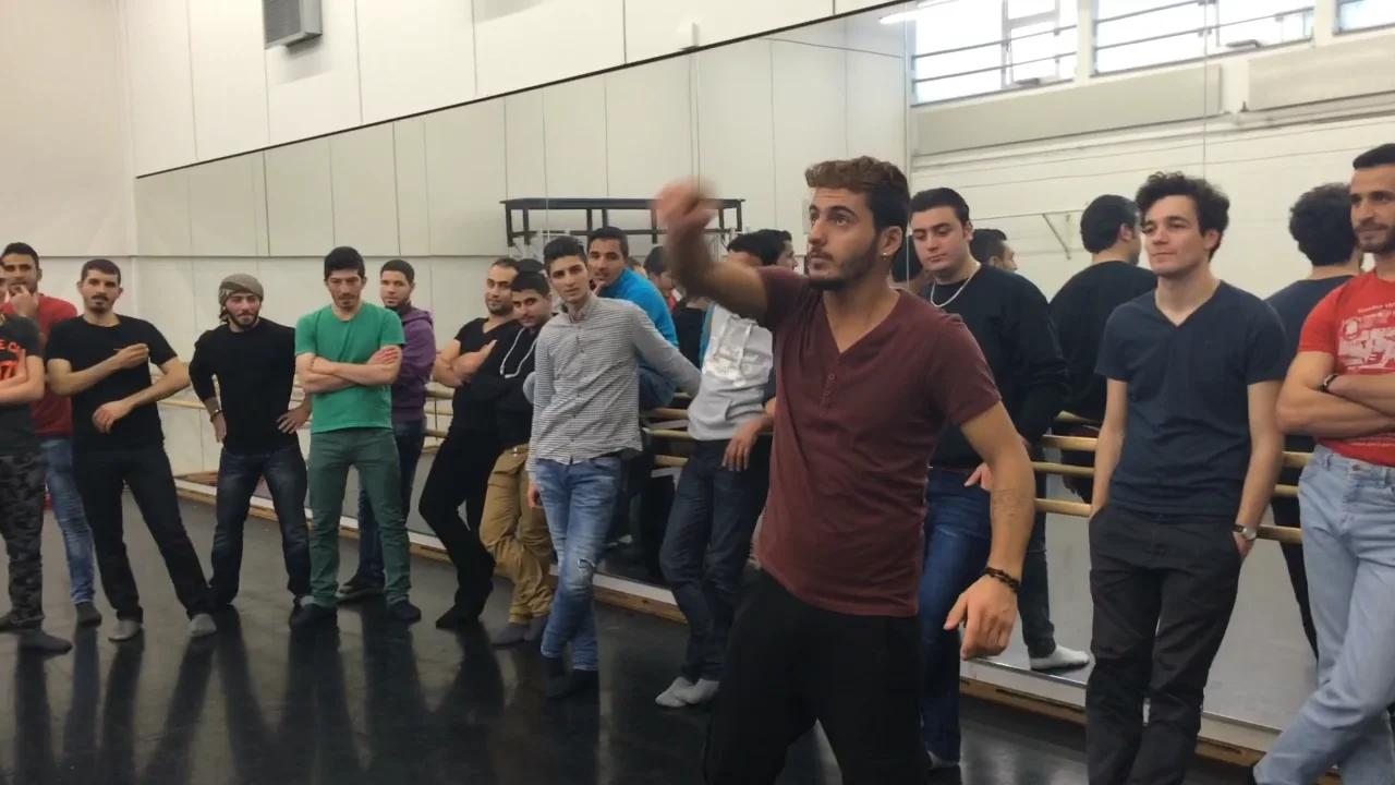 Movement workshop with #refugees in #Ulm on Vimeo