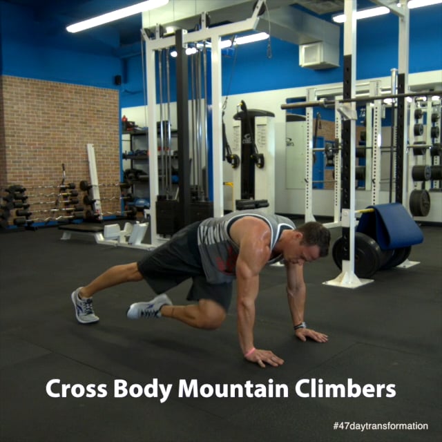 Cross Body Mountain Climbers on Vimeo