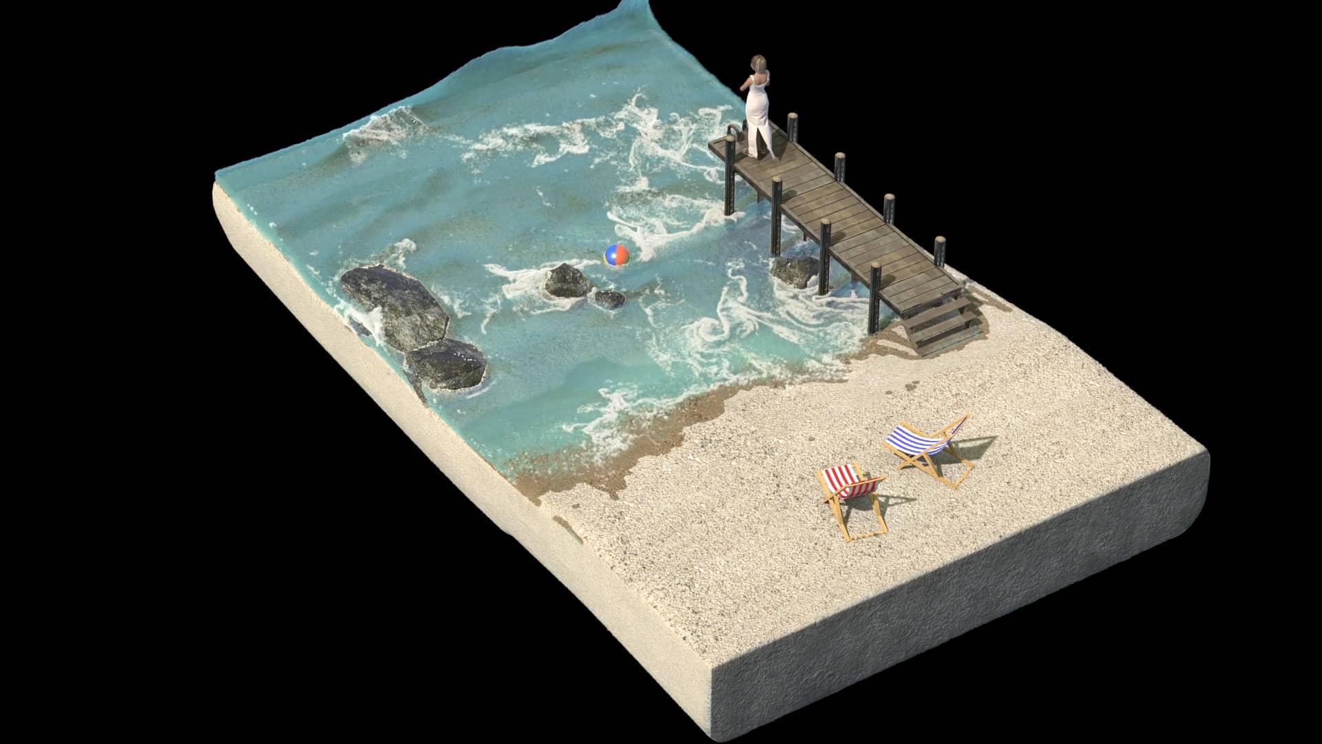 Houdini - Beach on Vimeo