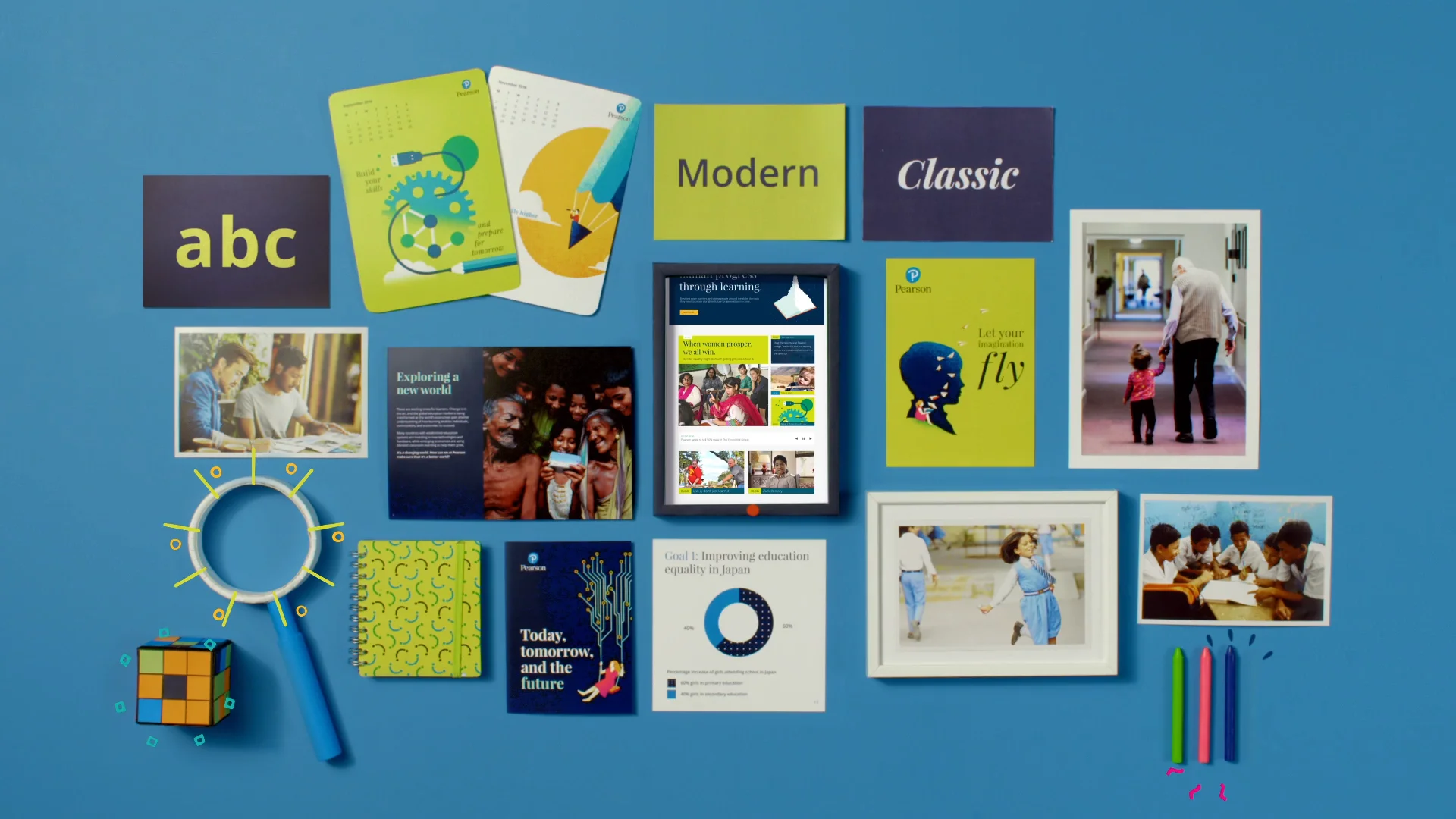 Pearson | Rebrand Design Story