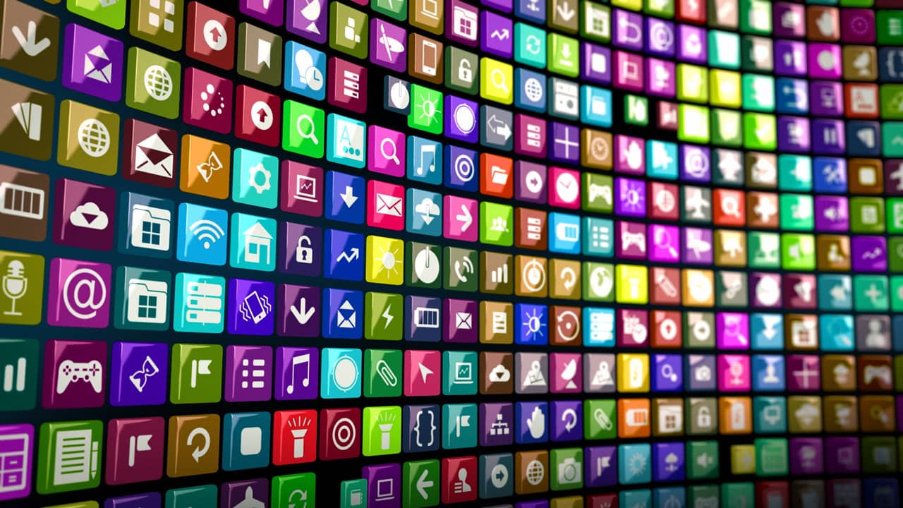Endless Smart Phone Apps Icons on Vimeo