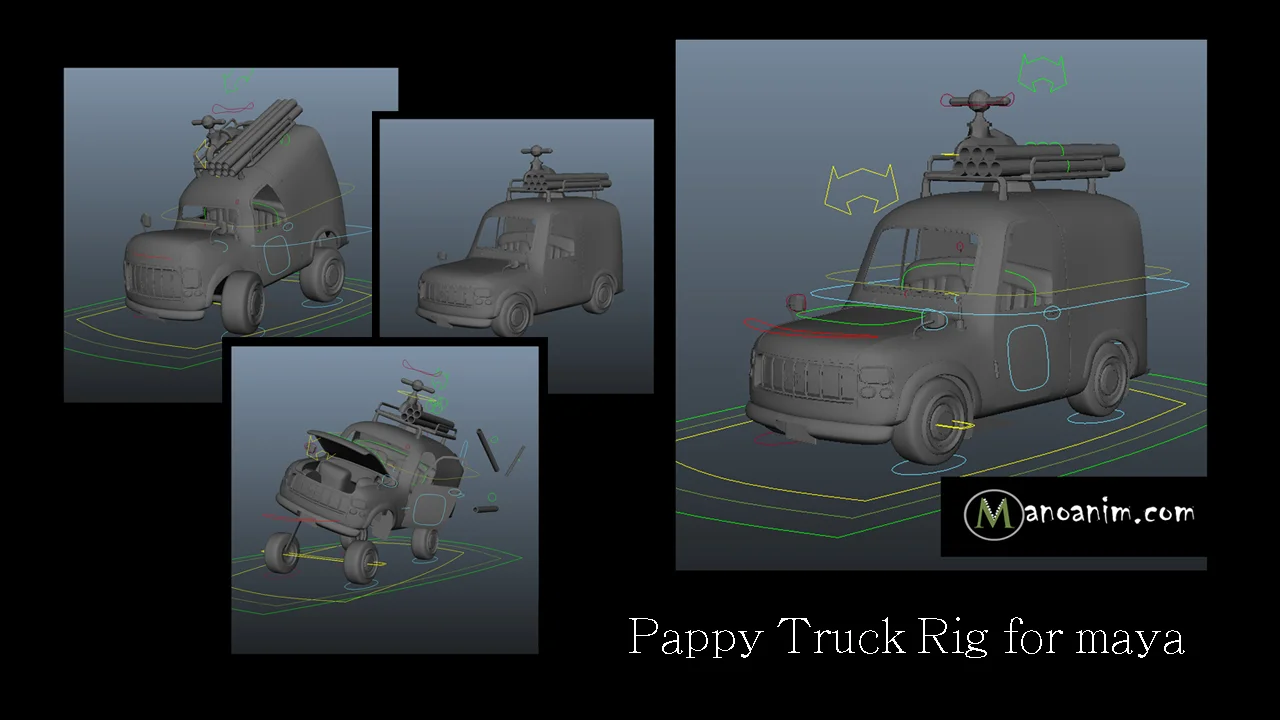 Pappy Truck Rig by Manoanim (www.manoanim.com)