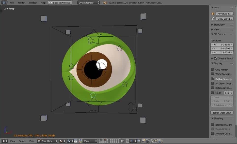 Blender Cartoon Eye on Vimeo