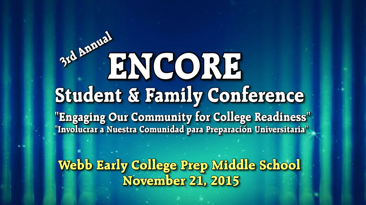 ENCORE 2015 on Vimeo