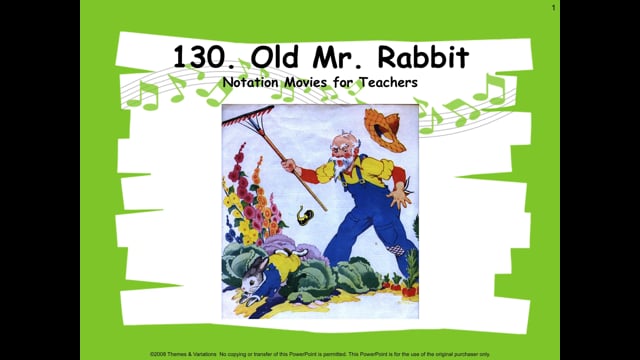 Old Mr. Rabbit | MusicplayOnline