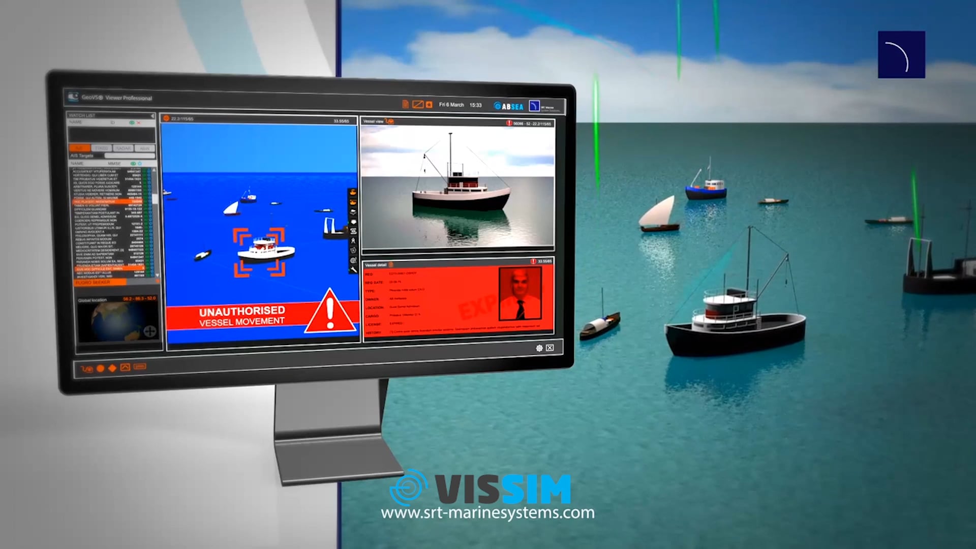 SRT Vessel Tracking System-HD on Vimeo