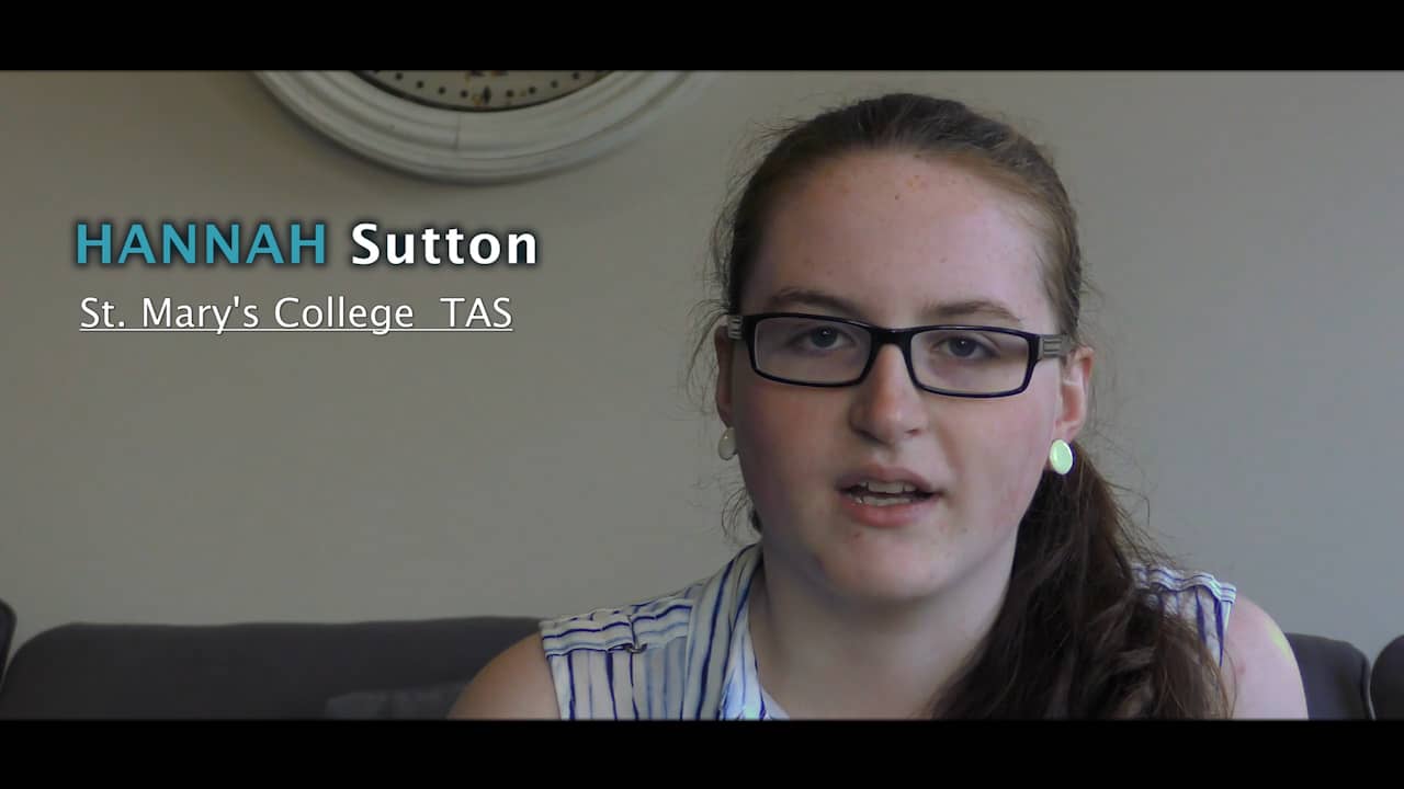 Hannah Sutton - BHP Billiton Science and Engineering Awards on Vimeo