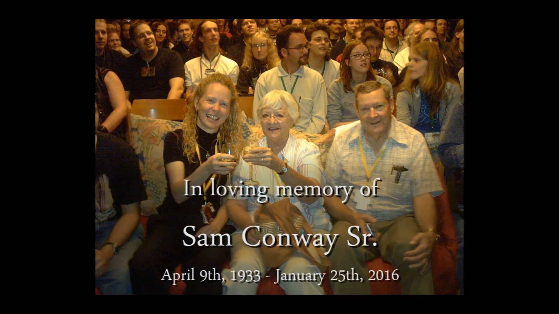 In Loving Memory of Samuel Conway Sr. on Vimeo