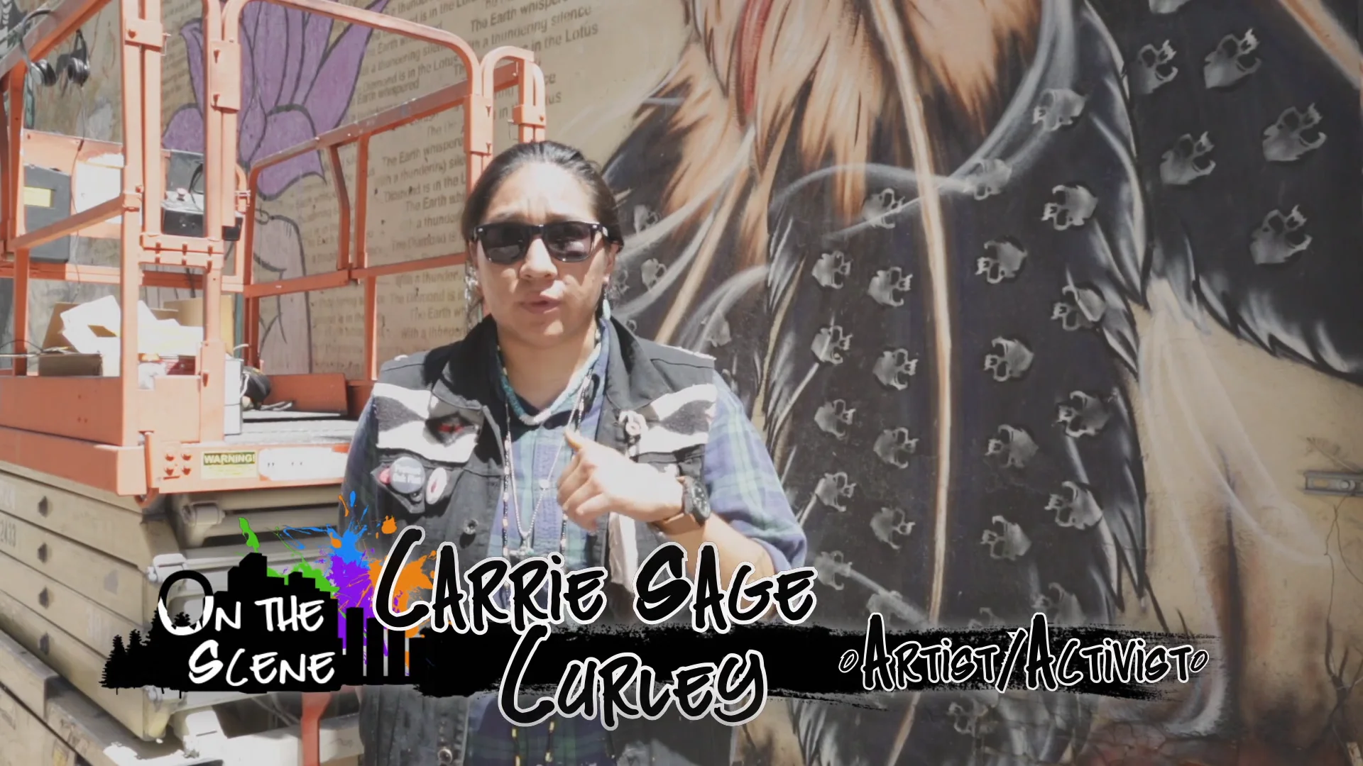 FNX - On the Scene: Apache Artist/Activist Carrie Sage Curley on Vimeo