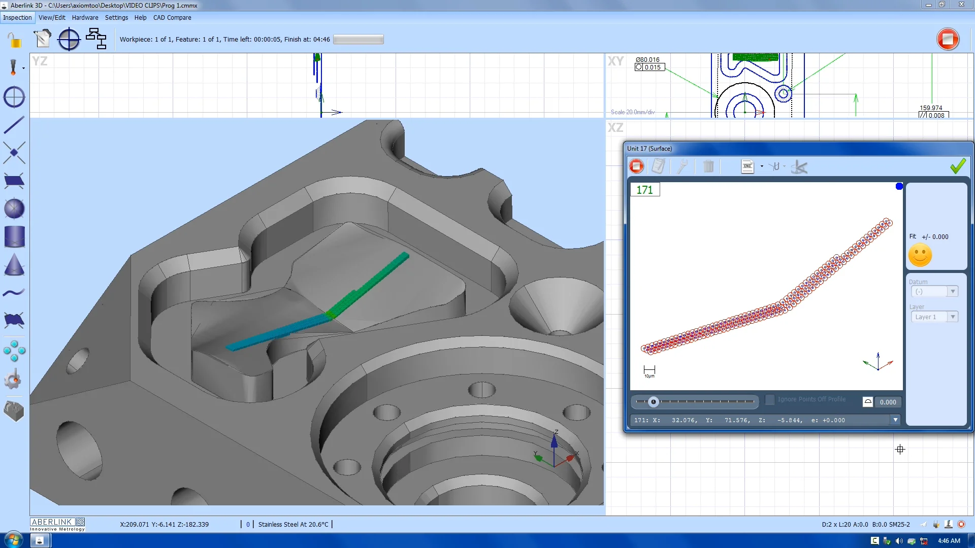 Aberlink 3D Mk4 Measurement Software