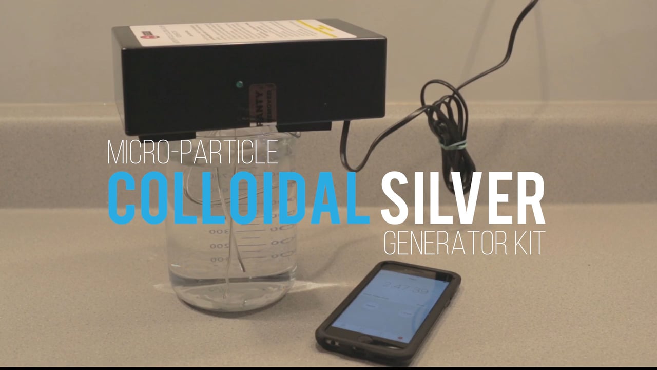 Unboxing Your Micro-Particle Colloidal Silver Generator Kit on Vimeo