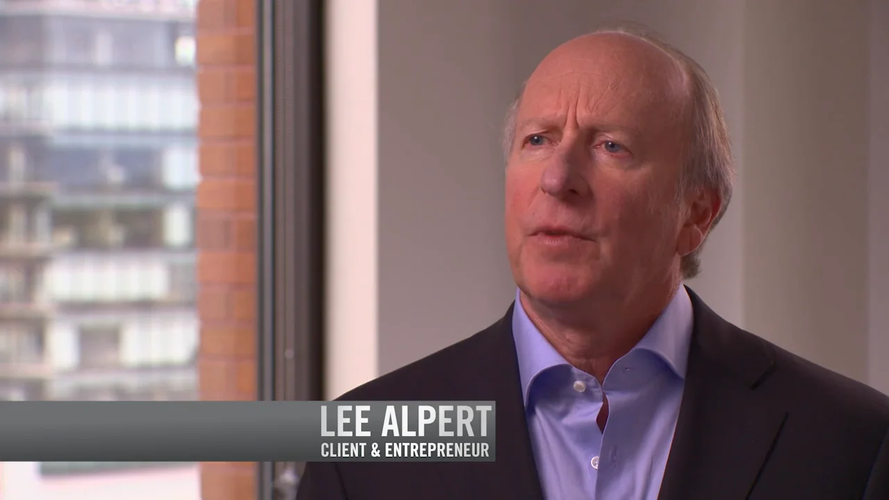 Finished Lee Alpert Testimonial on Vimeo