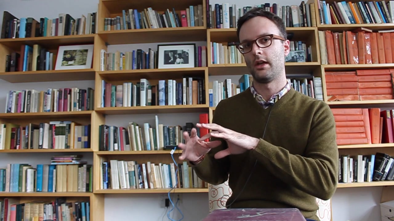 Gabriel Winslow-Yost and Edwin Frank talk about new books on Vimeo
