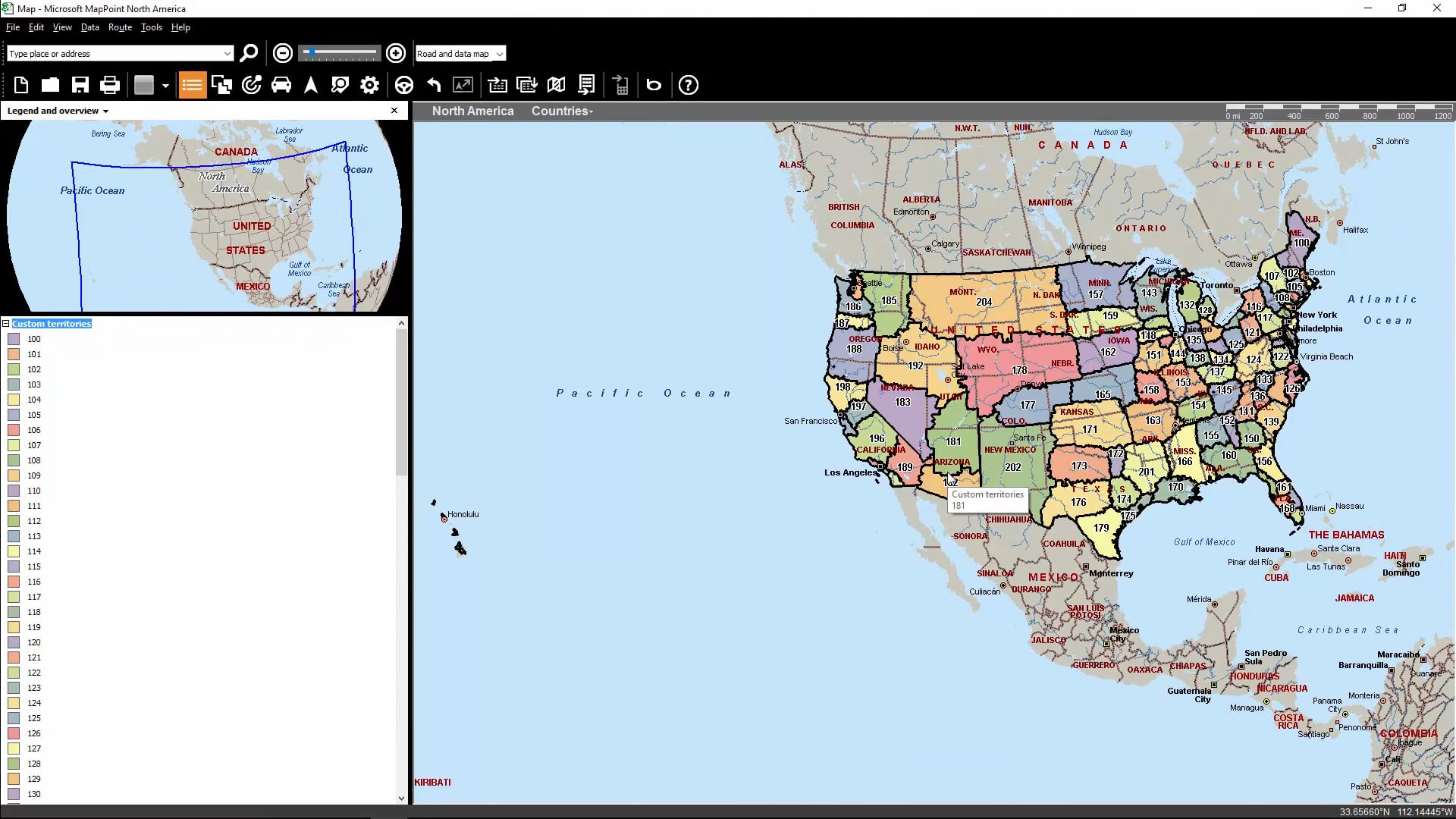 Mappoint Comparison Zip Territory Import on Vimeo