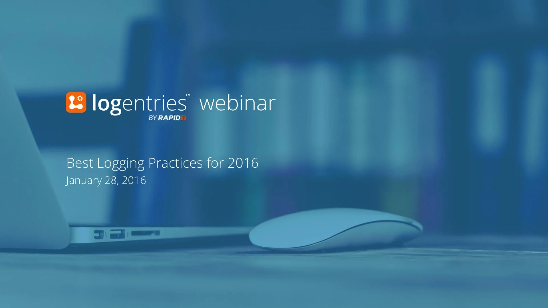 New Logging Practices for 2016 on Vimeo