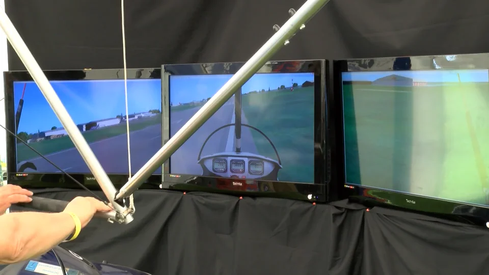LAA Rally - Microlight Simulator on Vimeo