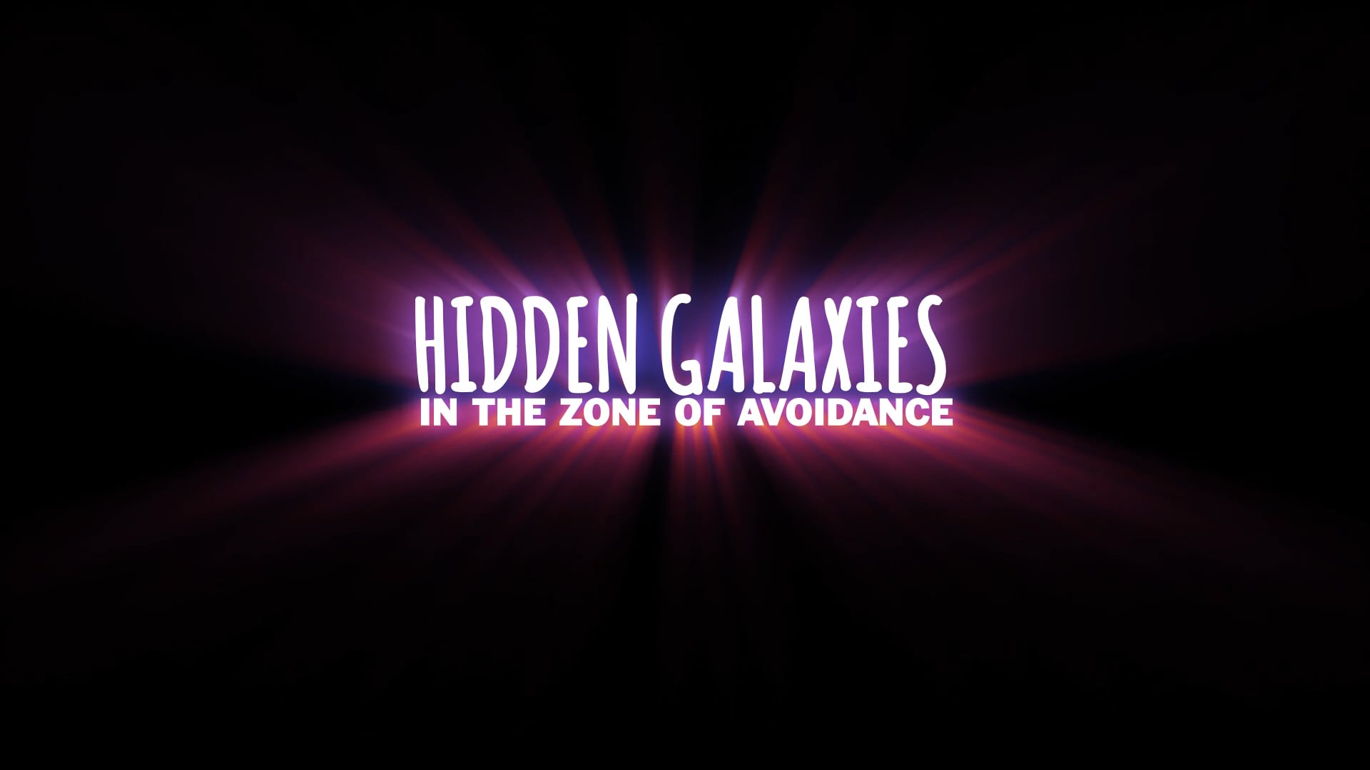 Animation showing hidden galaxies discovered in the 'Zone of Avoidance ...