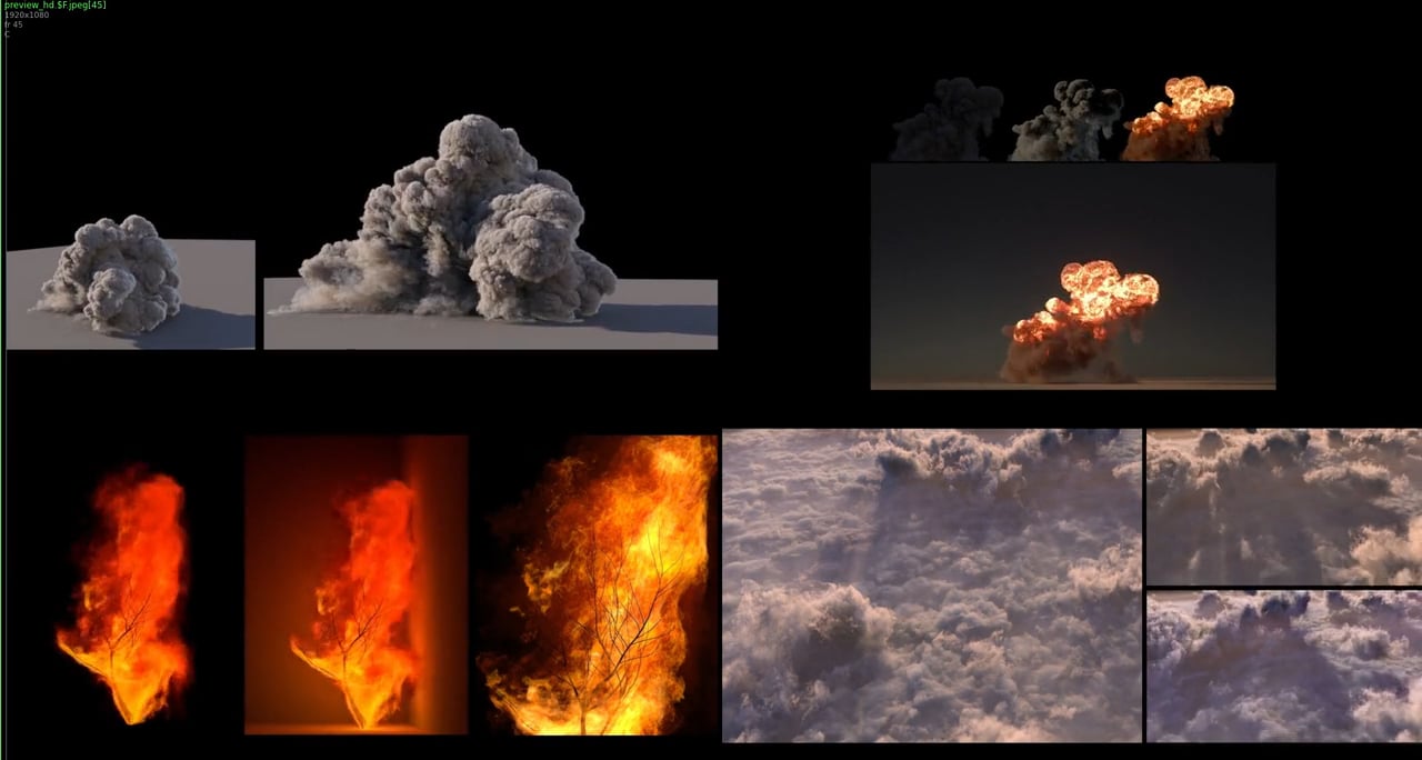 Volume rendering using houdini and arnold Intro