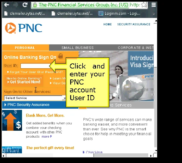PNC Login Instructions on Vimeo