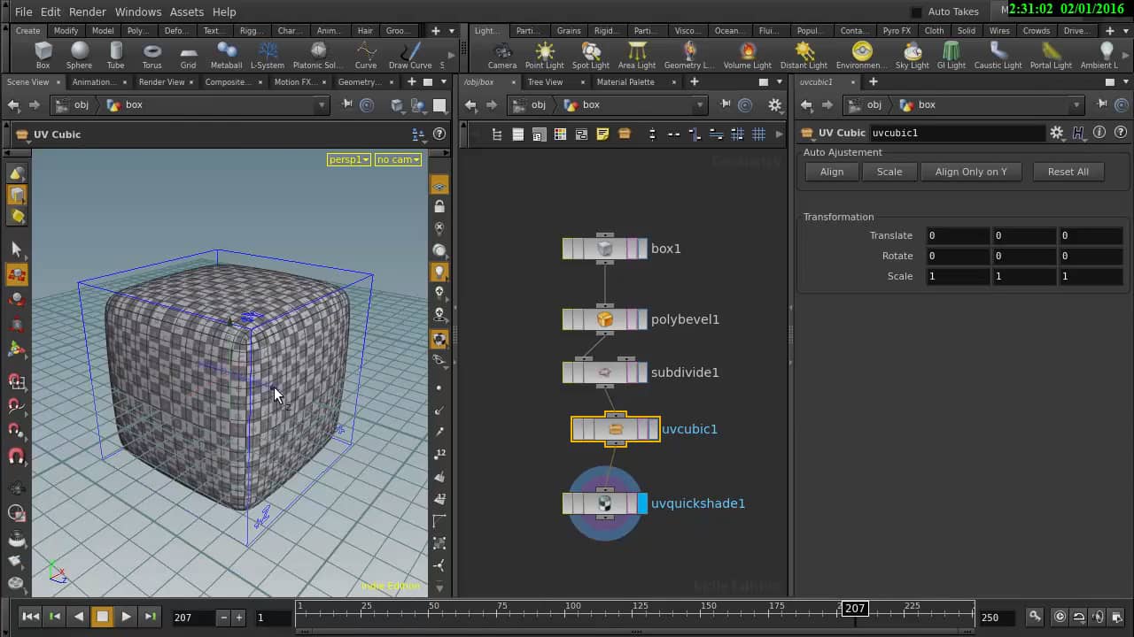 HDA UV Cubic Projection on Vimeo