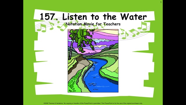 Listen to the Water | MusicplayOnline
