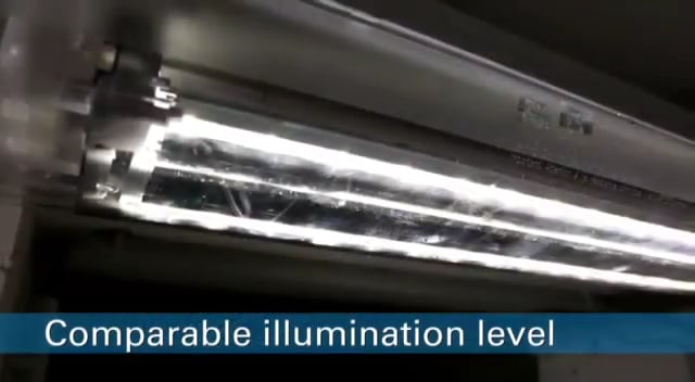 Linear LED Ex-light fittings eLLK 92 on Vimeo