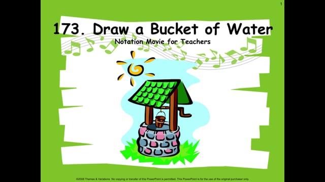 Draw a Bucket of Water | MusicplayOnline