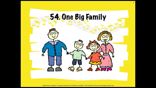 One Big Family | MusicplayOnline