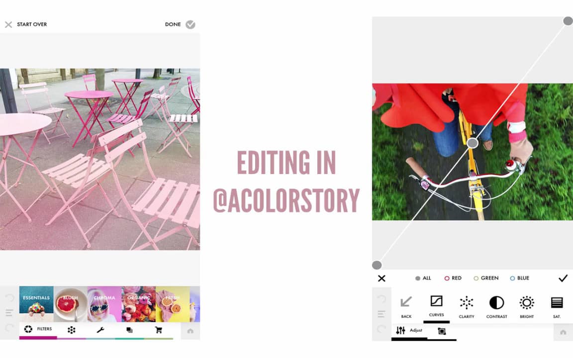 HOW I'M EDITING PHOTOS IN A COLOR STORY APP on Vimeo